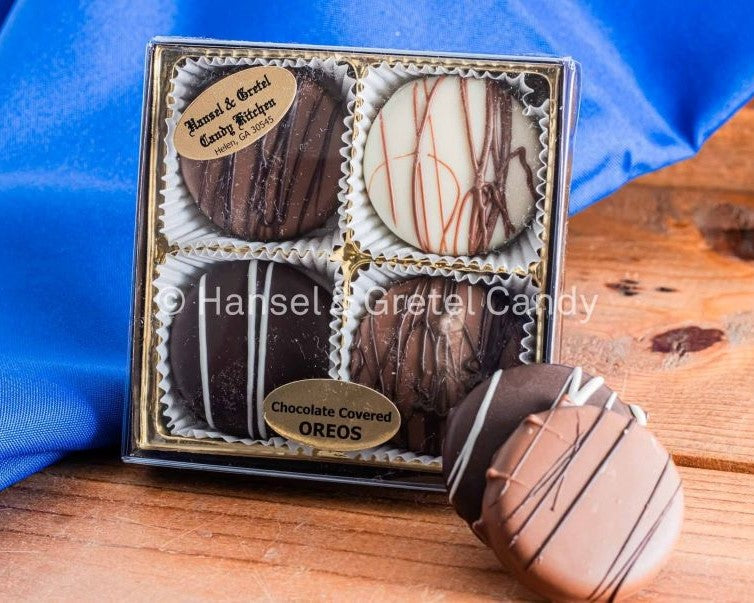 4pc Pre Packaged Assorted Oreo - Hansel & Gretel Candy Kitchen – Hansel ...