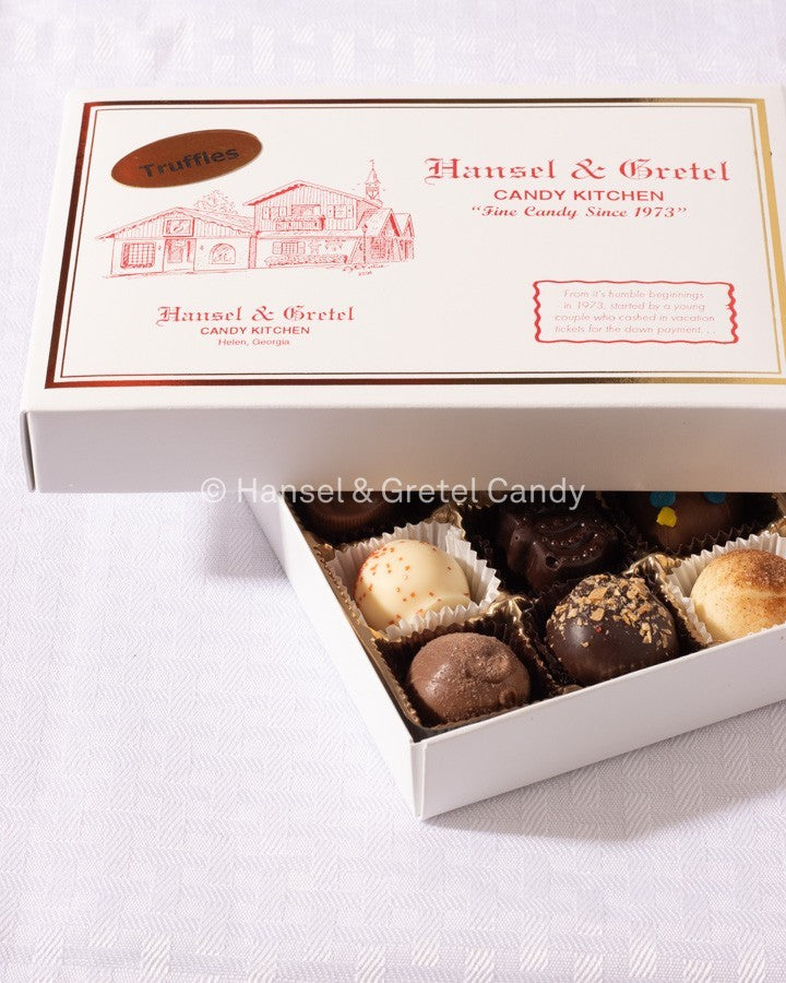 9pc Pre Packaged Assorted Truffles - Hansel & Gretel Candy Kitchen ...